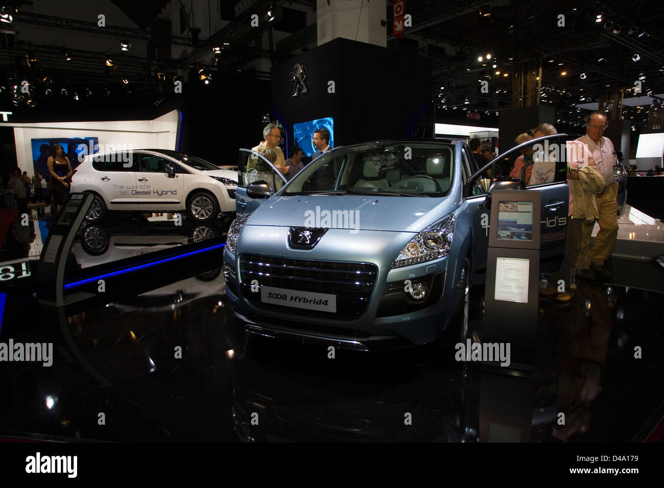 Barcelona, Spain, the International Motor Show in Barcelona Stock Photo ...