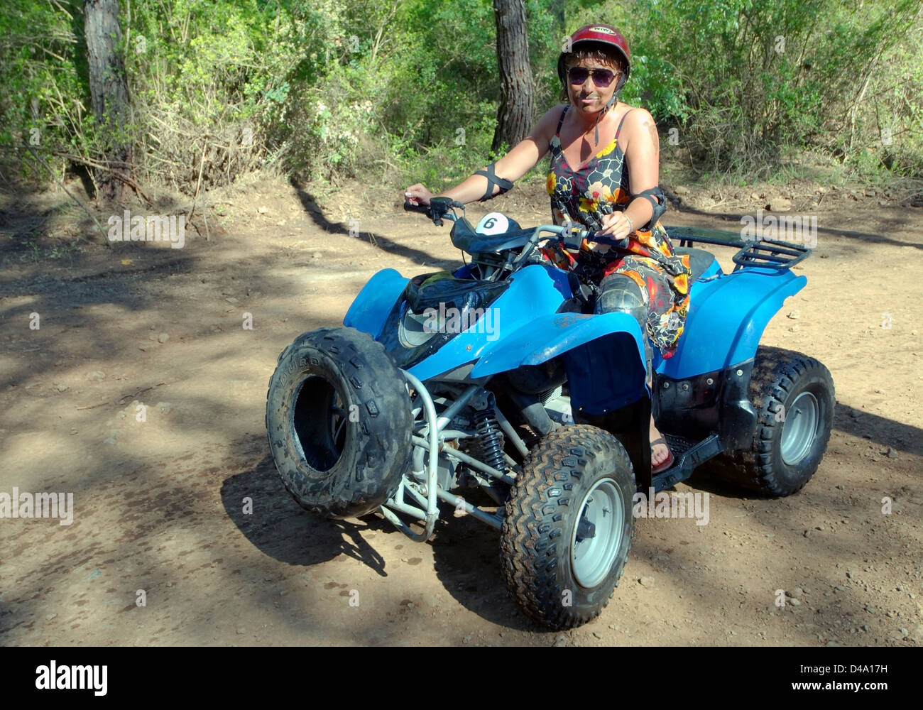 quad bike in Marmaris, Turkey, Western Asia Stock Photo - Alamy