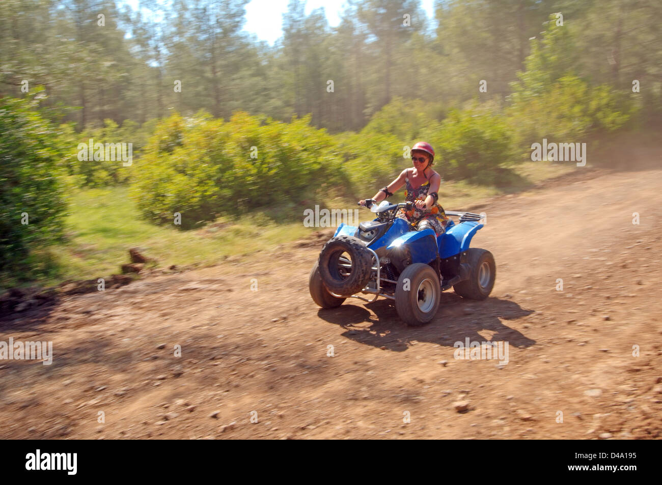 quad bike in Marmaris, Turkey, Western Asia Stock Photo - Alamy