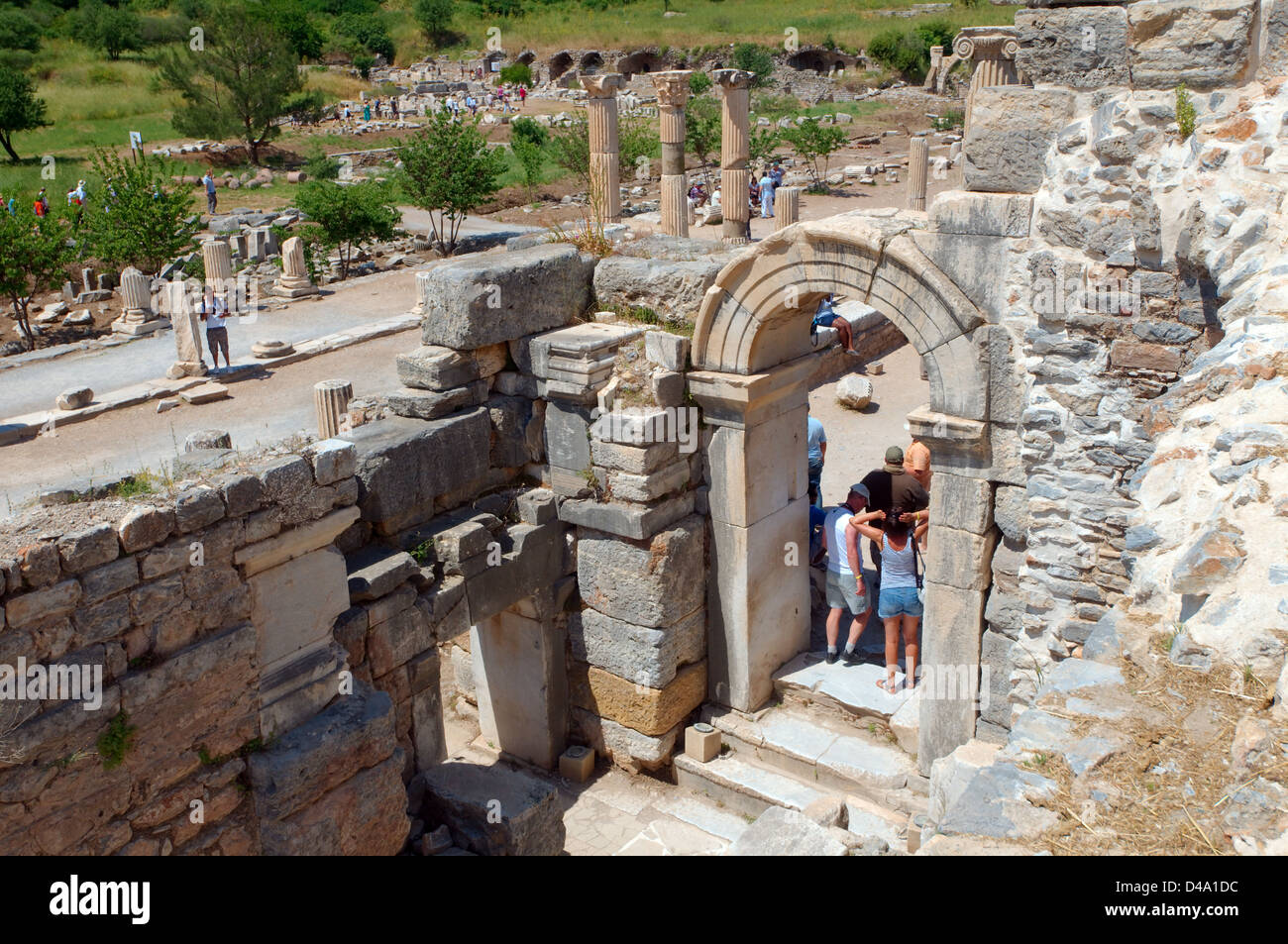 Antique city of Ephesus, Efes, Turkey, Western Asia Stock Photo - Alamy