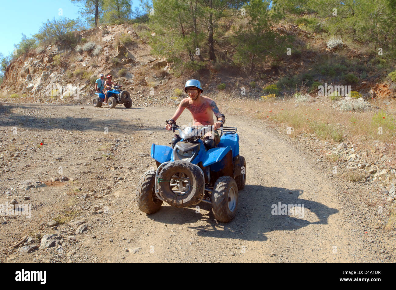 quad bike in Marmaris, Turkey, Western Asia Stock Photo - Alamy