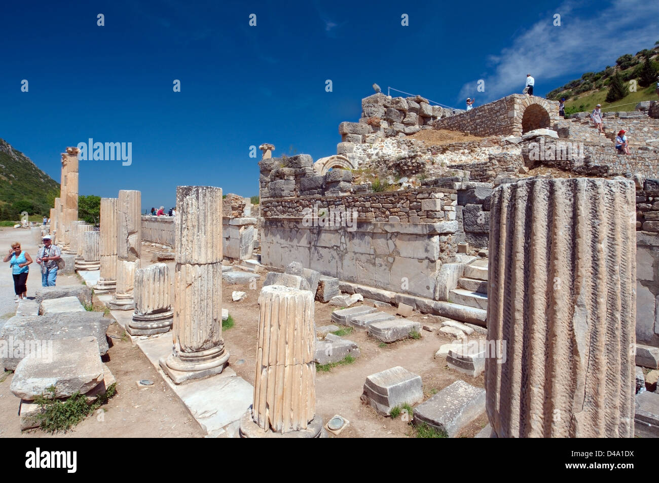 Antique city of Ephesus, Efes, Turkey, Western Asia Stock Photo - Alamy