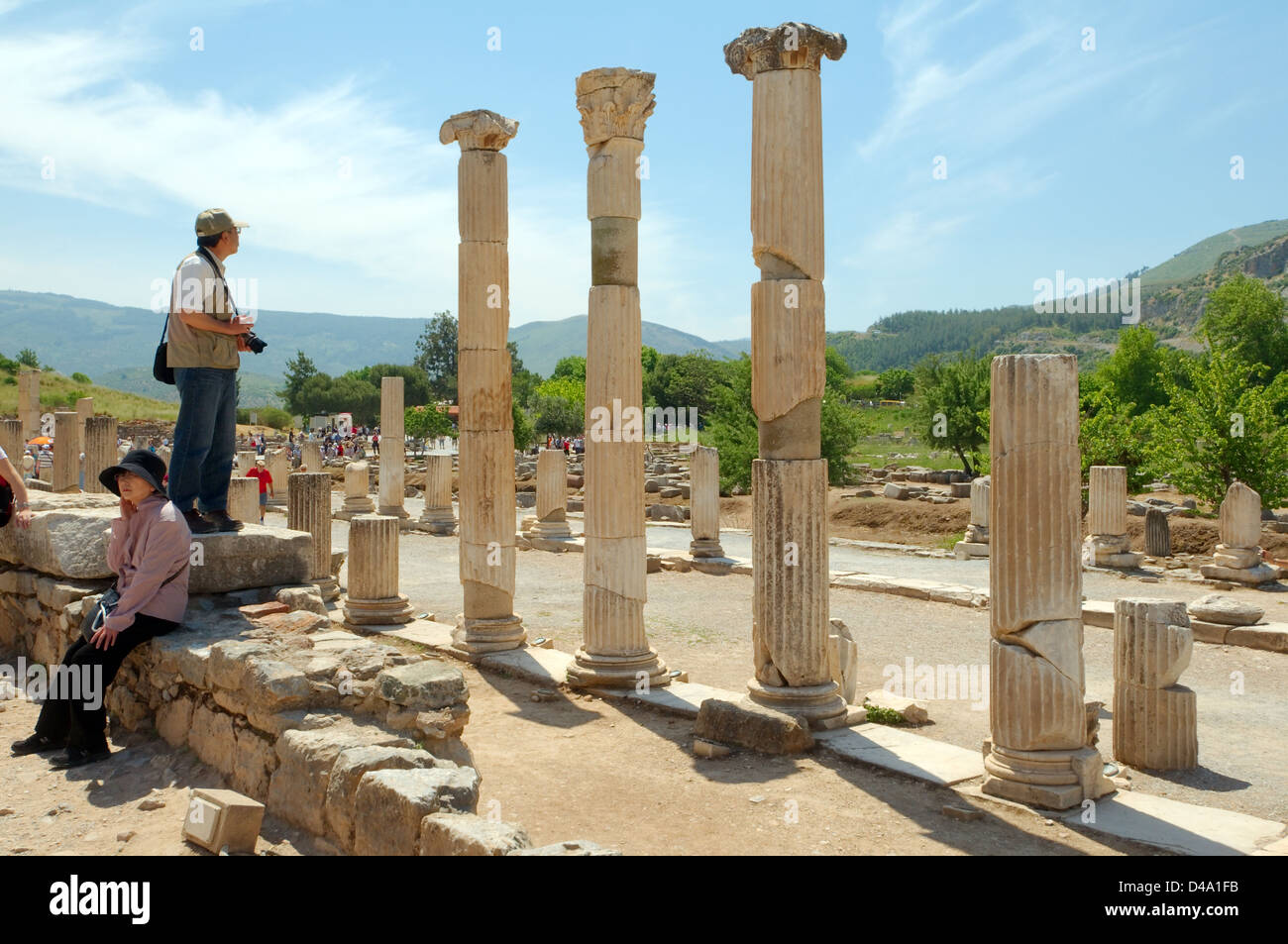 Antique city of Ephesus, Efes, Turkey, Western Asia Stock Photo - Alamy