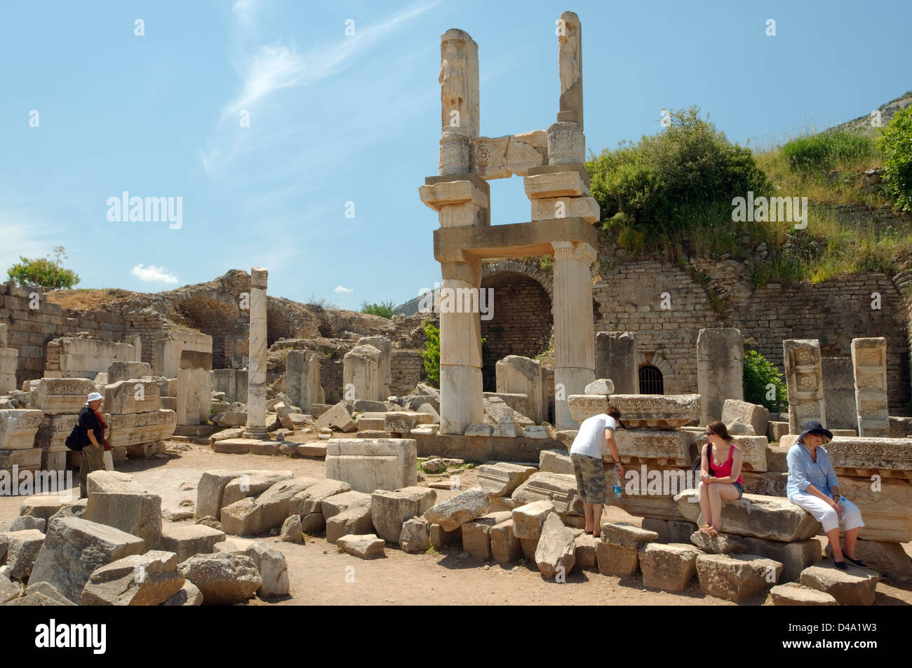 Antique city of Ephesus, Efes, Turkey, Western Asia Stock Photo - Alamy