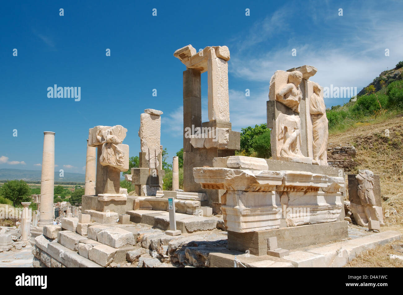 Antique city of Ephesus, Efes, Turkey, Western Asia Stock Photo - Alamy
