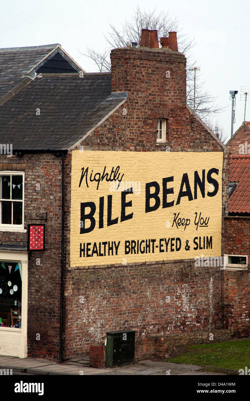 Old bile beans advert on hi-res stock photography and images - Alamy