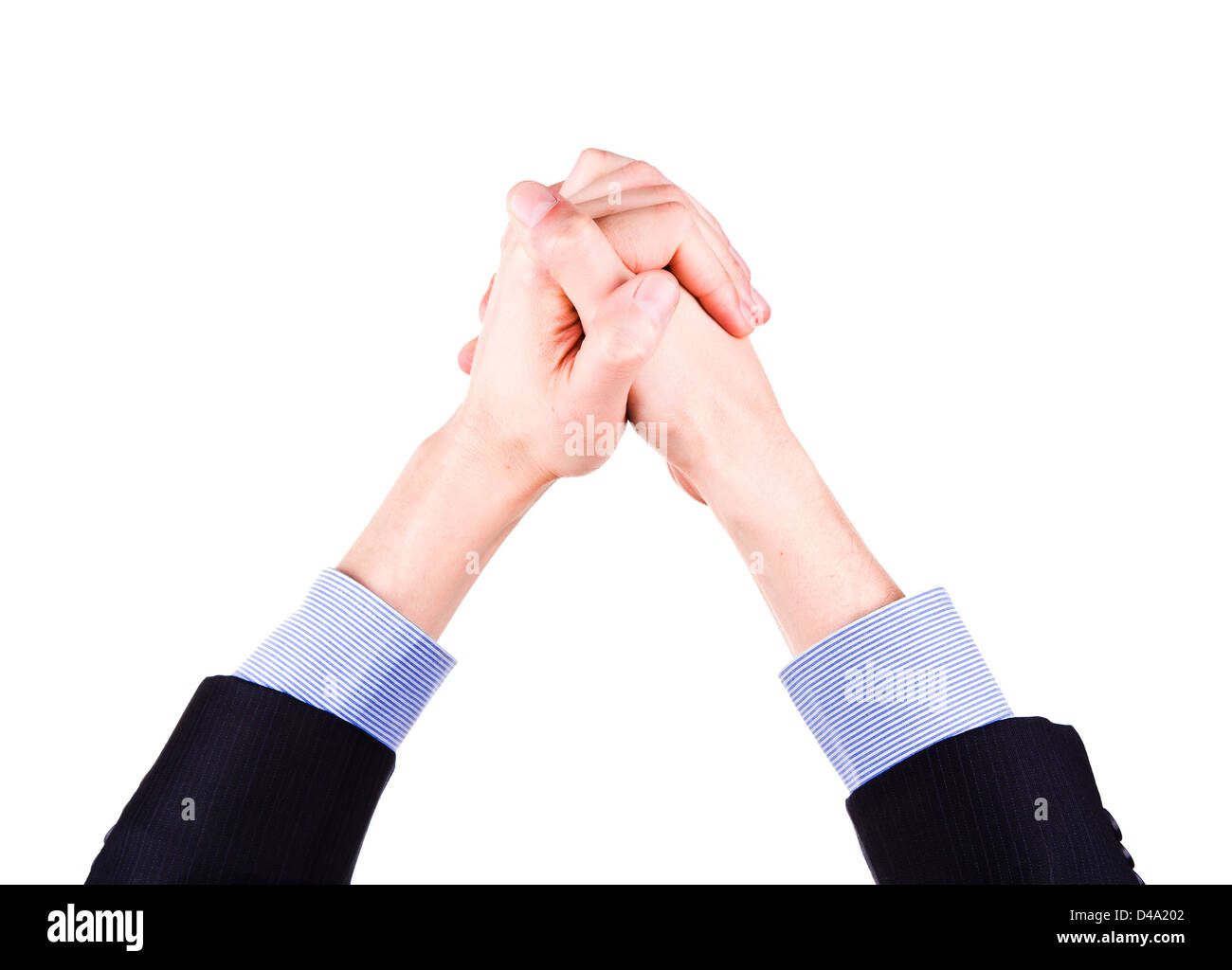 Closeup hands studio Cut Out Stock Images & Pictures - Alamy