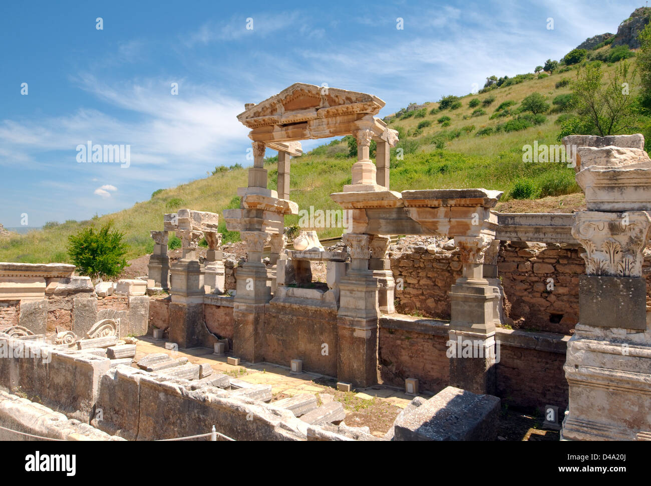 Antique city of Ephesus, Efes, Turkey, Western Asia Stock Photo - Alamy