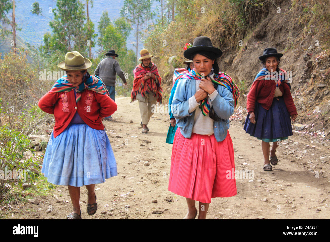 Peru, Andes Mountains Stock Photo - Alamy