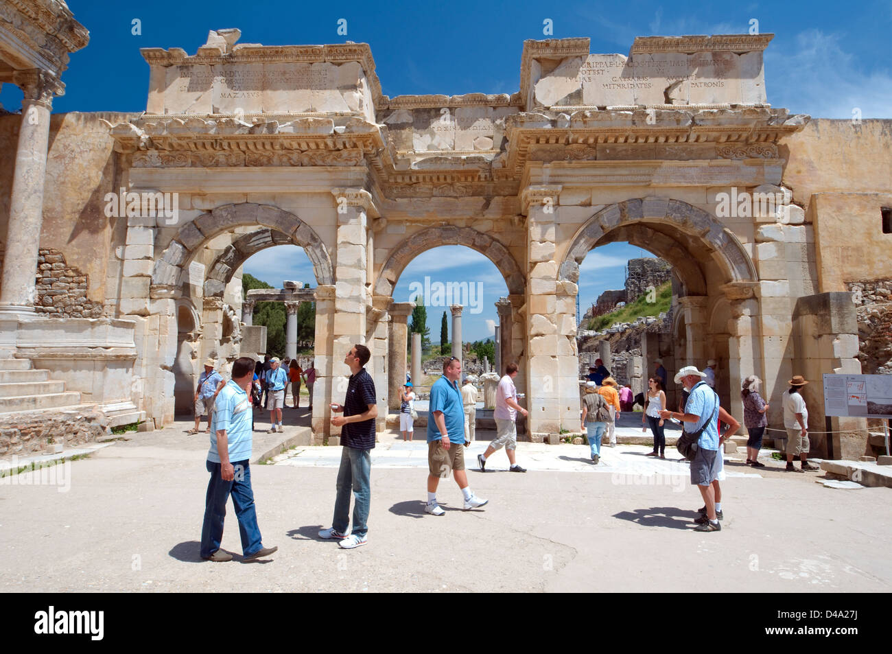 Antique city of Ephesus, Efes, Turkey, Western Asia Stock Photo - Alamy