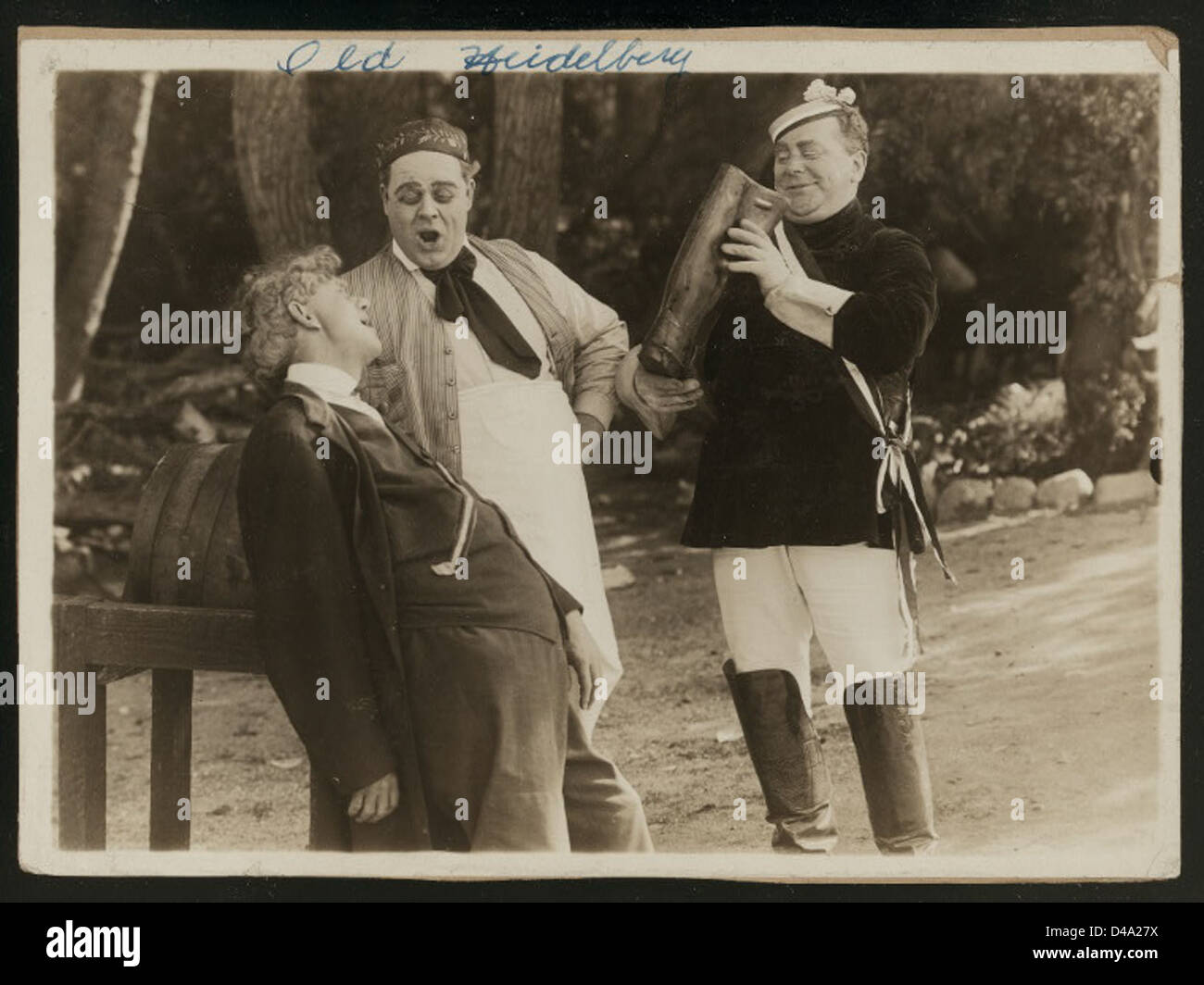 'Old Heidelberg' (1915) is a silent film set in the early 20th century ...