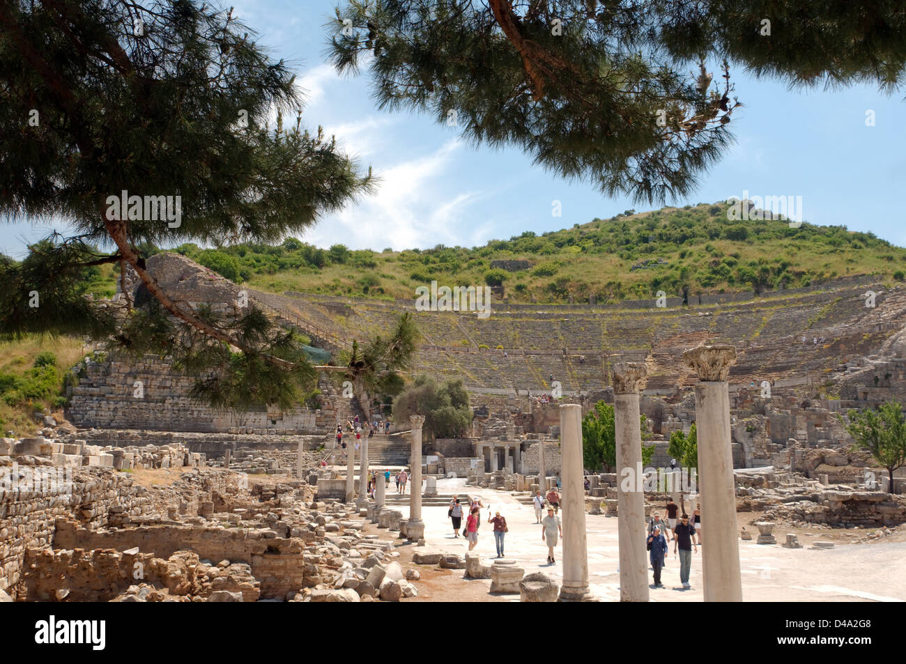 Antique city of Ephesus, Efes, Turkey, Western Asia Stock Photo - Alamy