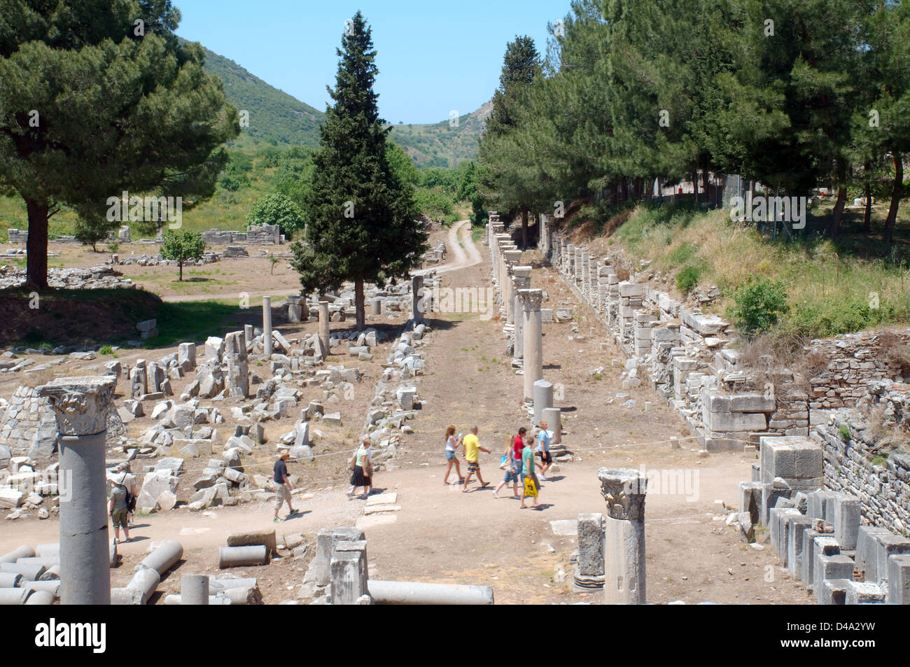 Antique city of Ephesus, Efes, Turkey, Western Asia Stock Photo - Alamy