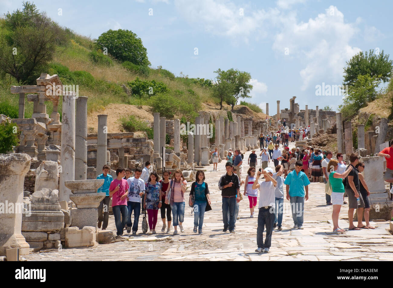 Antique city of Ephesus, Efes, Turkey, Western Asia Stock Photo - Alamy