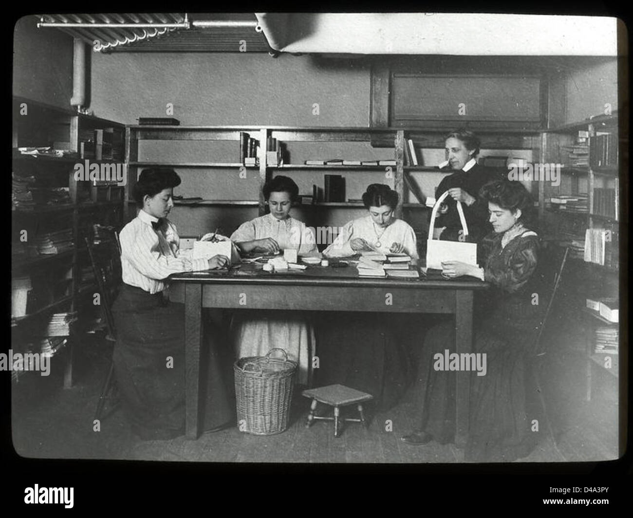 A photograph from a library extension event at the Stapleton Branch ...