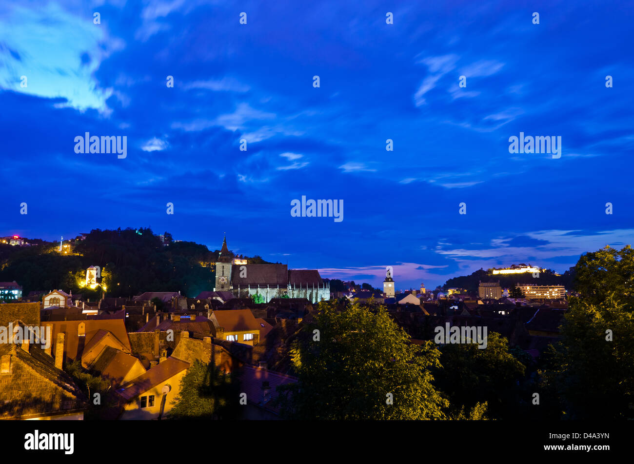 Council square is the main square in the old city, Transylvania ...