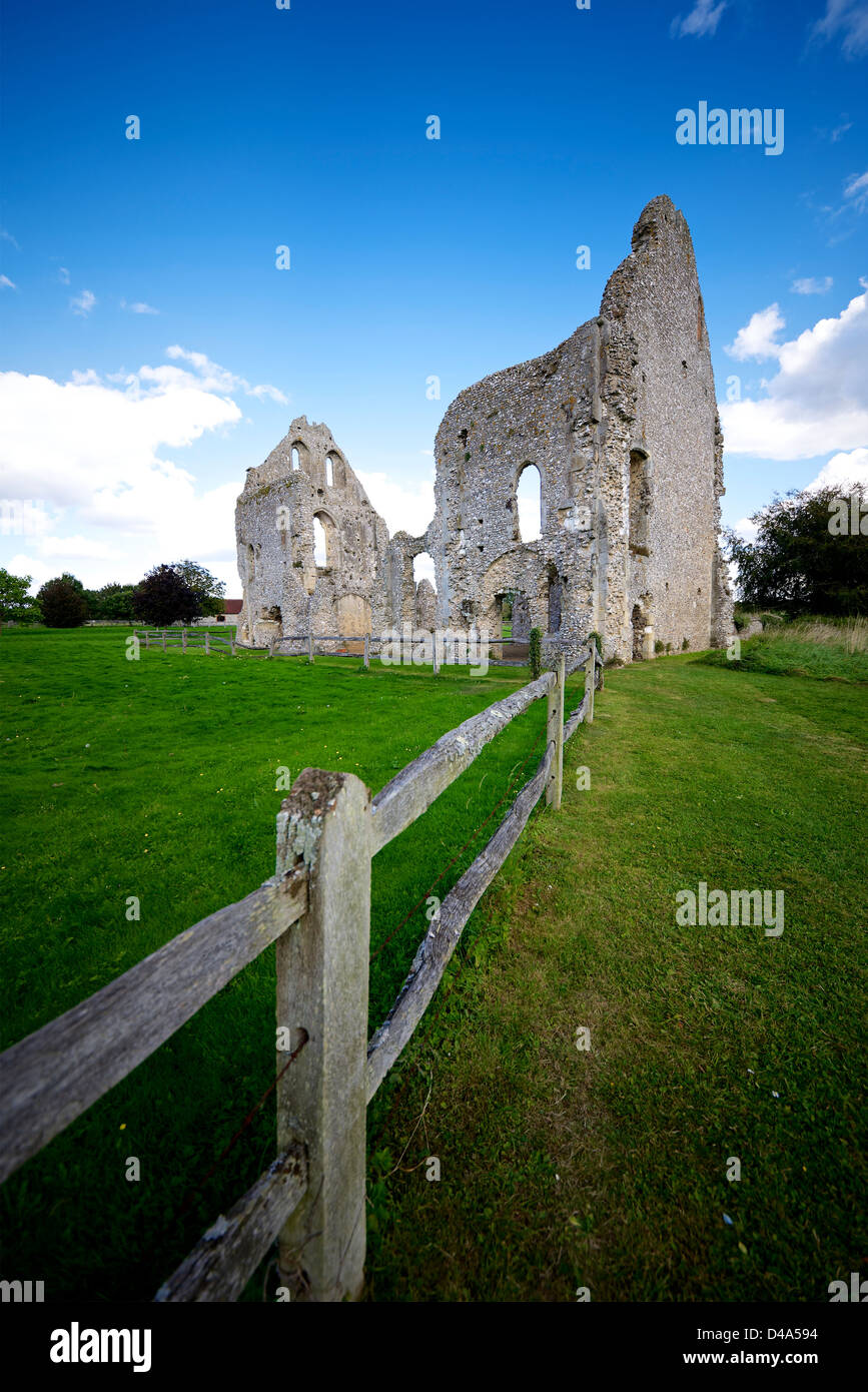 Boxgrove Priory West Sussex UK English Heritage Stock Photo - Alamy