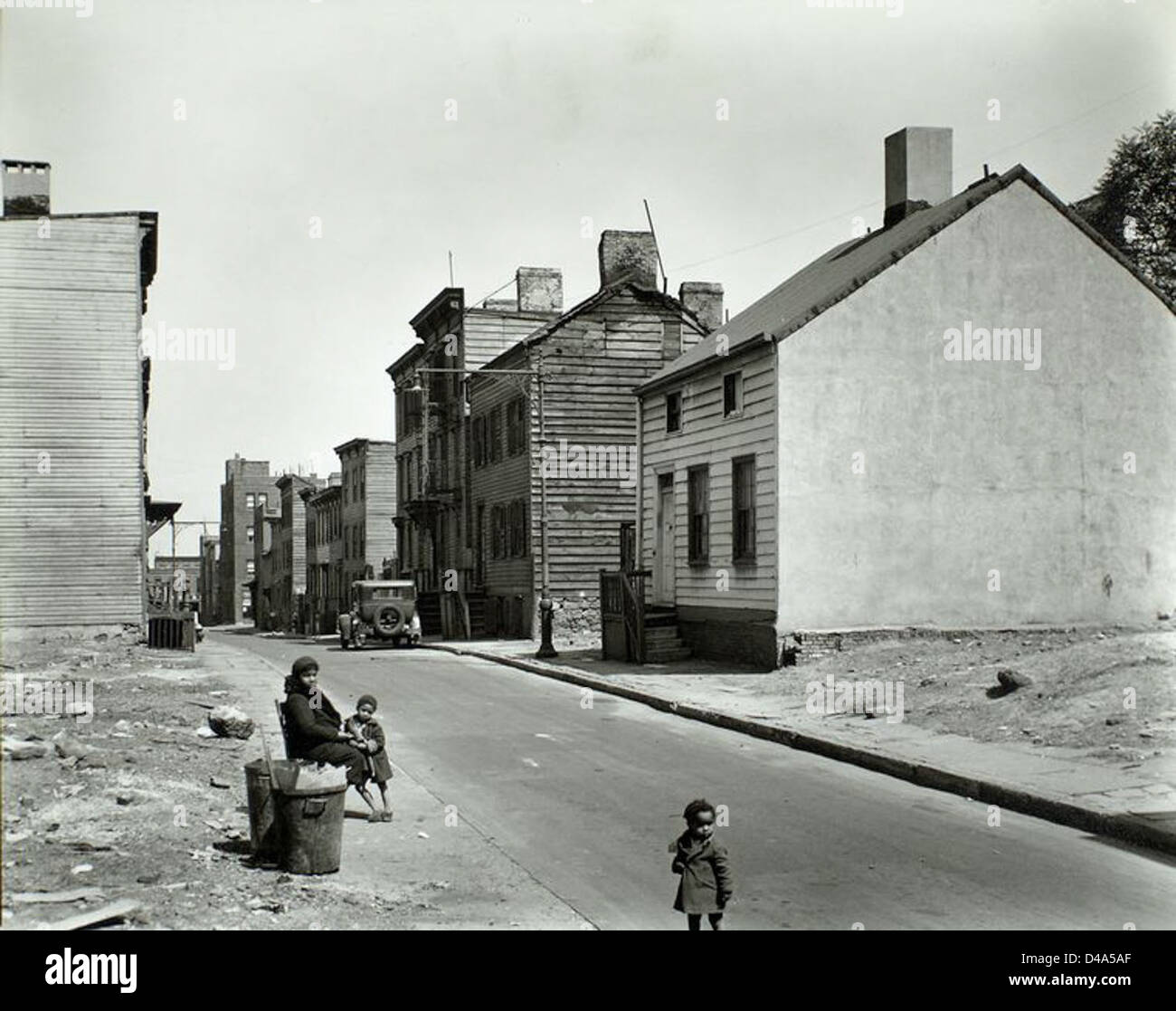 Talman Street, between Jay and Bridge street, Brooklyn Stock Photo - Alamy