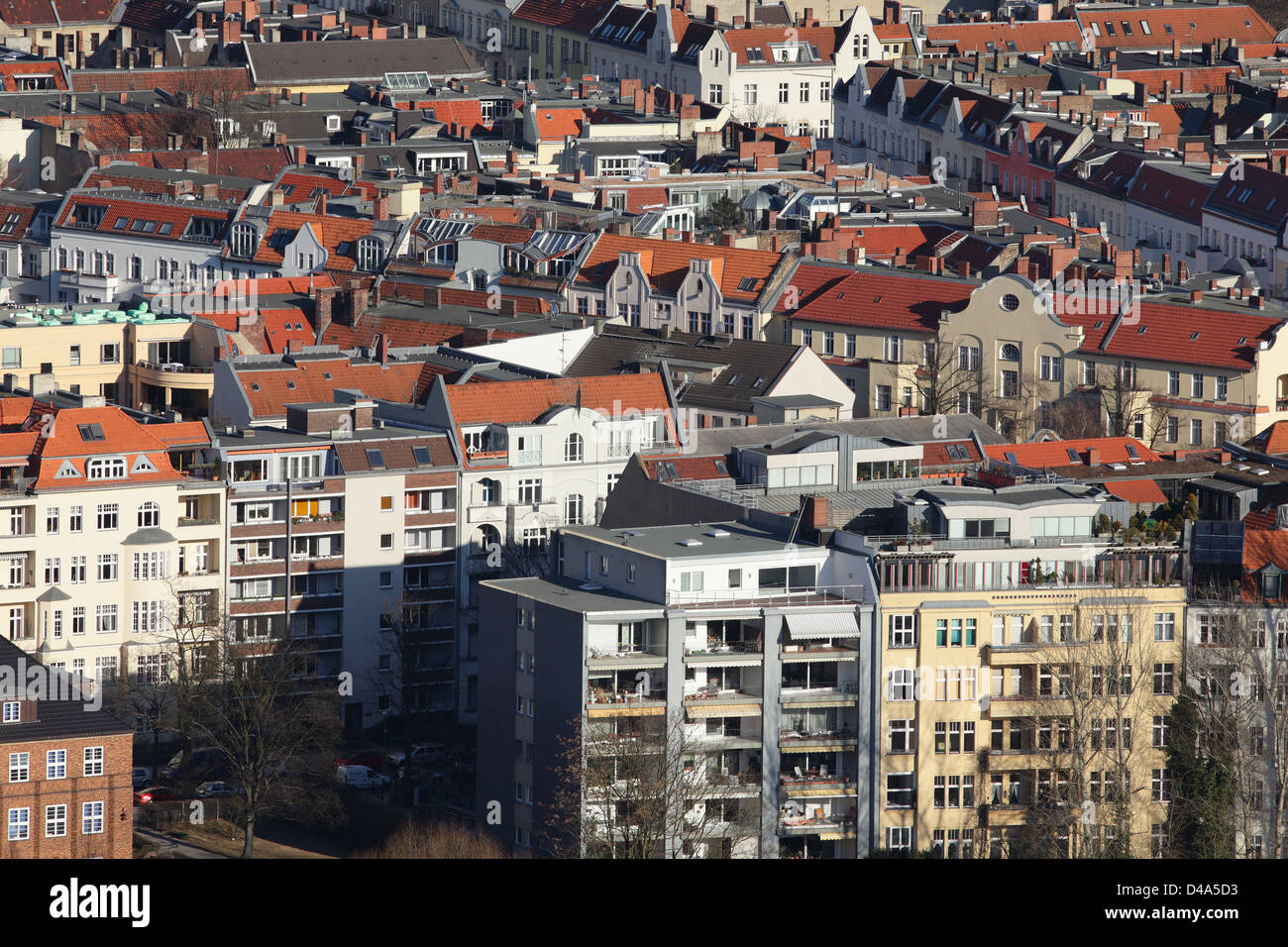 Berlin, Germany, overview of Charlottenburg Stock Photo - Alamy