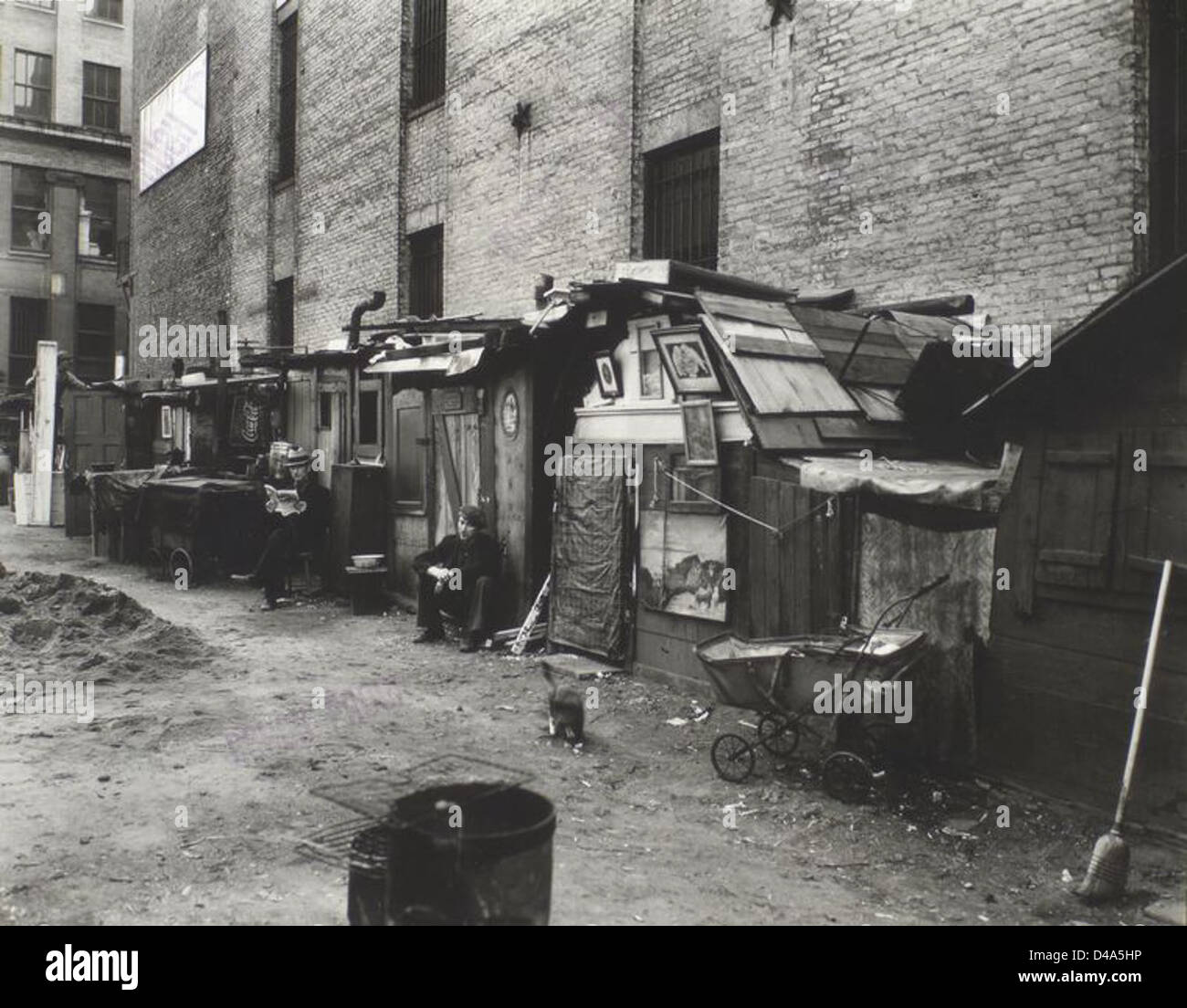 This 1935 photograph shows the harsh realities of the Great Depression ...