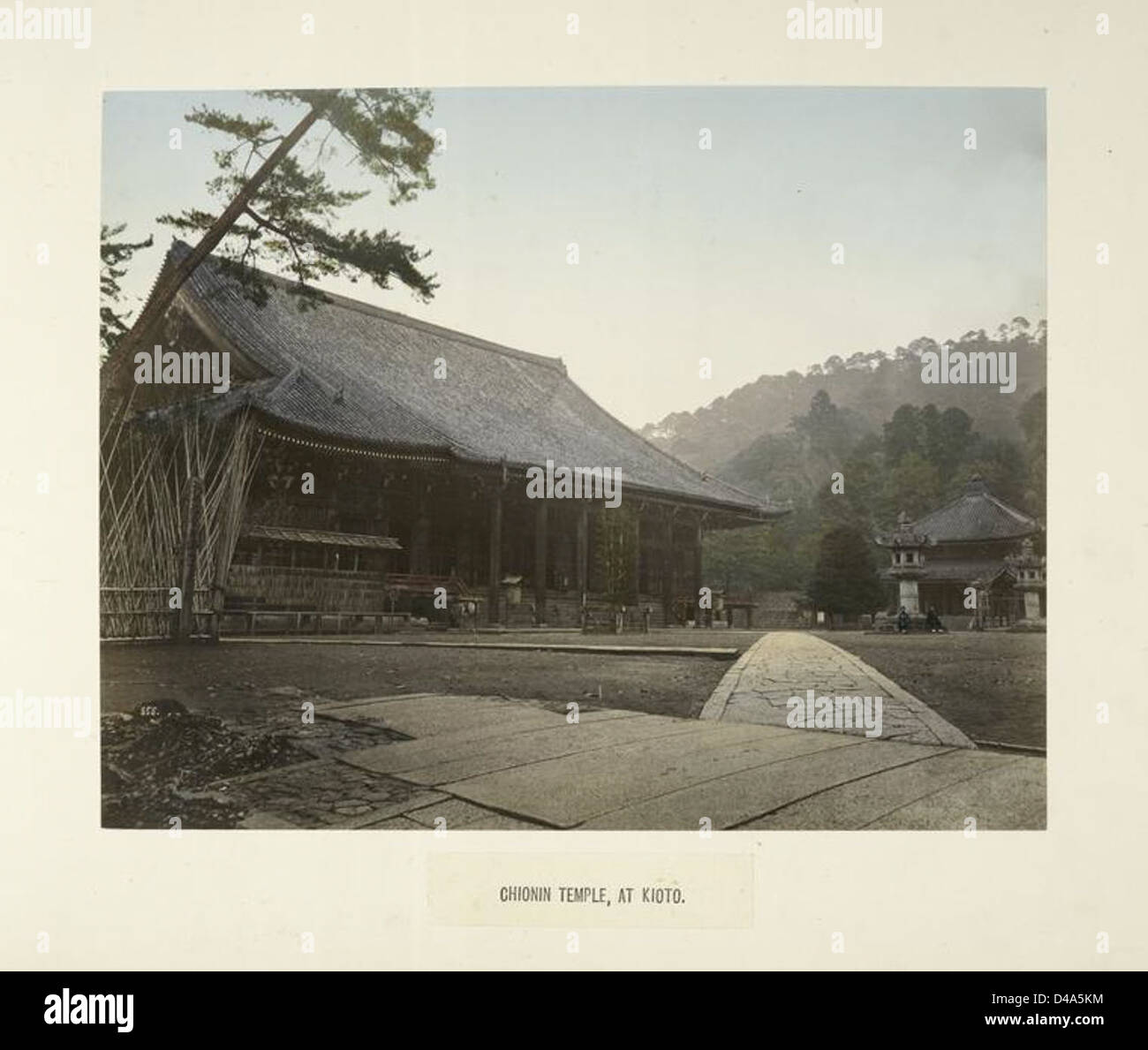 A photograph of Chionin Temple in Kyoto, Japan, capturing the ...