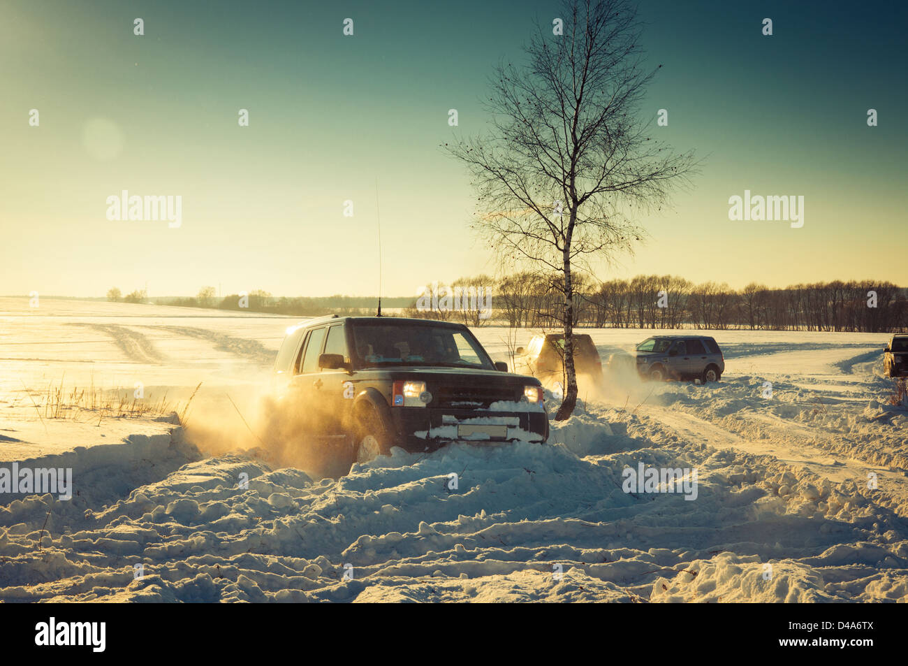 Land rover discovery rally car hi-res stock photography and images - Alamy