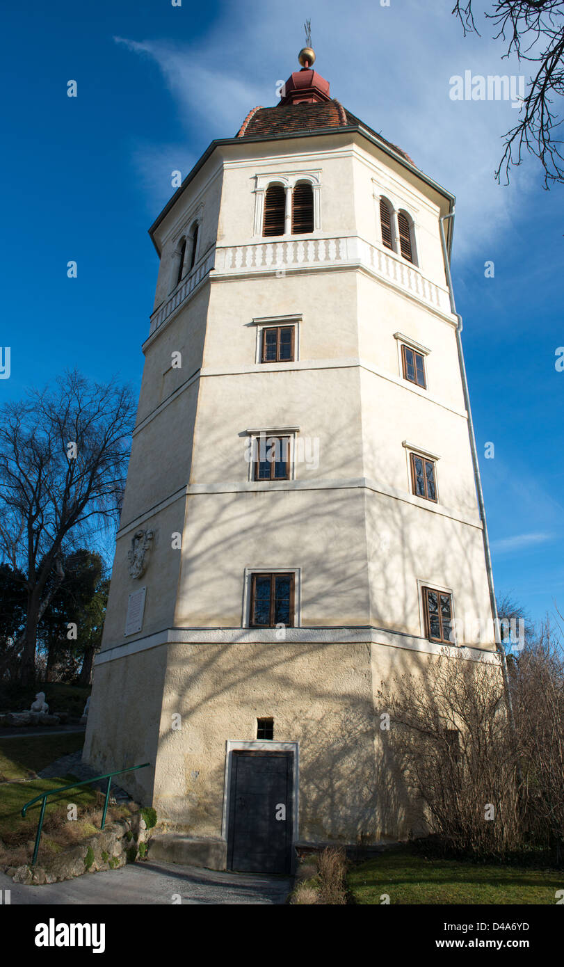 Schlossberg Castle In Graz Stock Photos & Schlossberg Castle In Graz ...