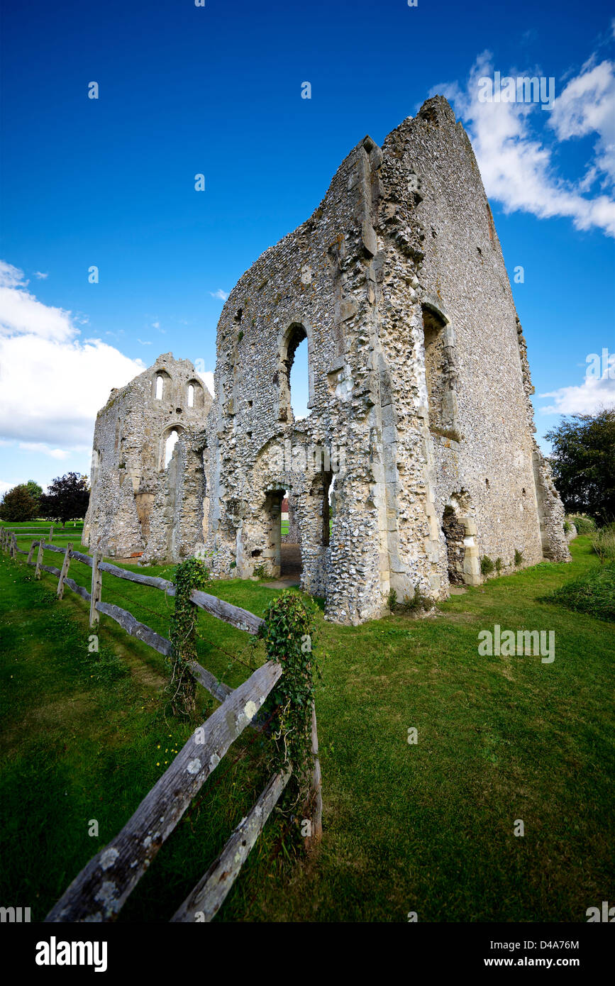 Boxgrove Priory West Sussex UK English Heritage Stock Photo - Alamy