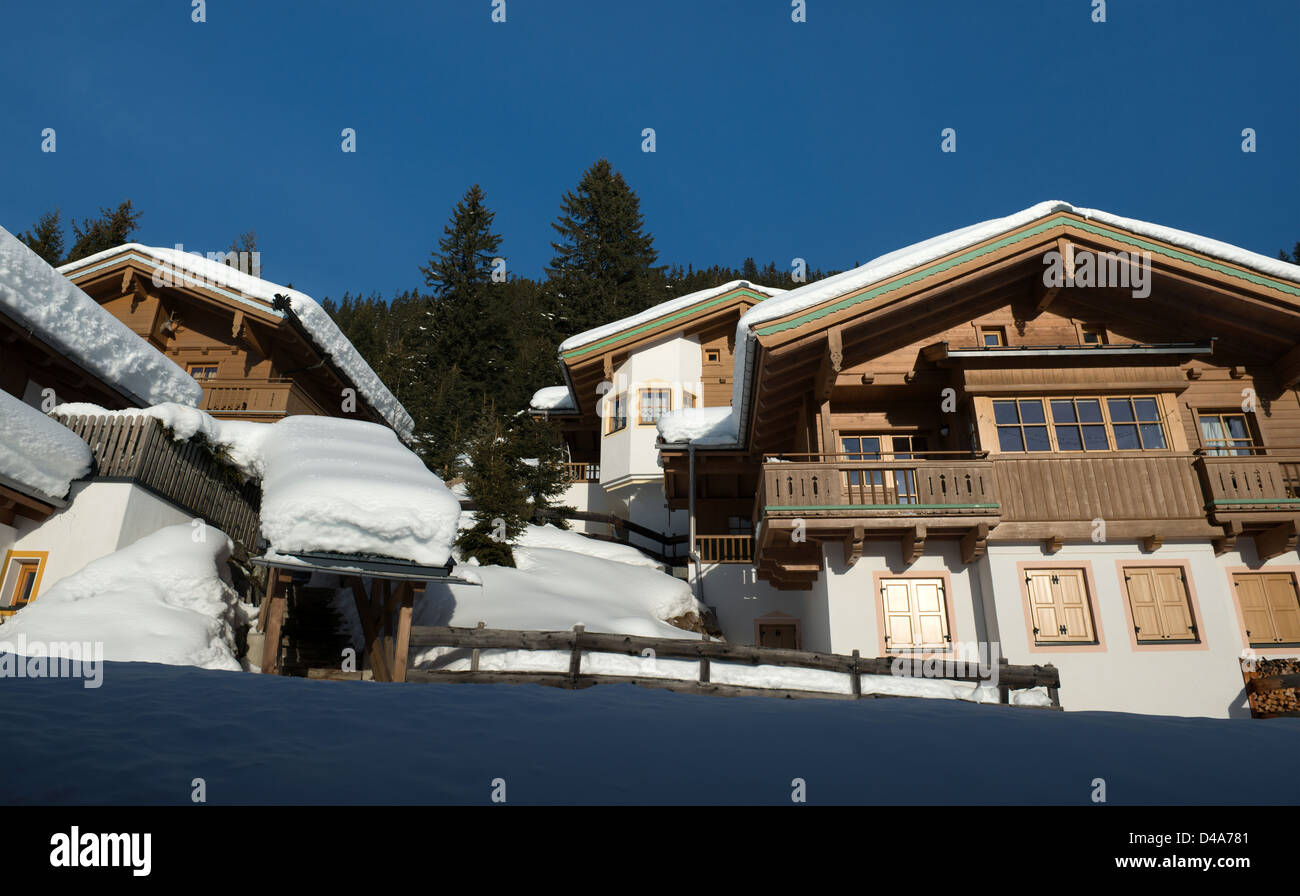 House in the Austrian Alps Stock Photo - Alamy