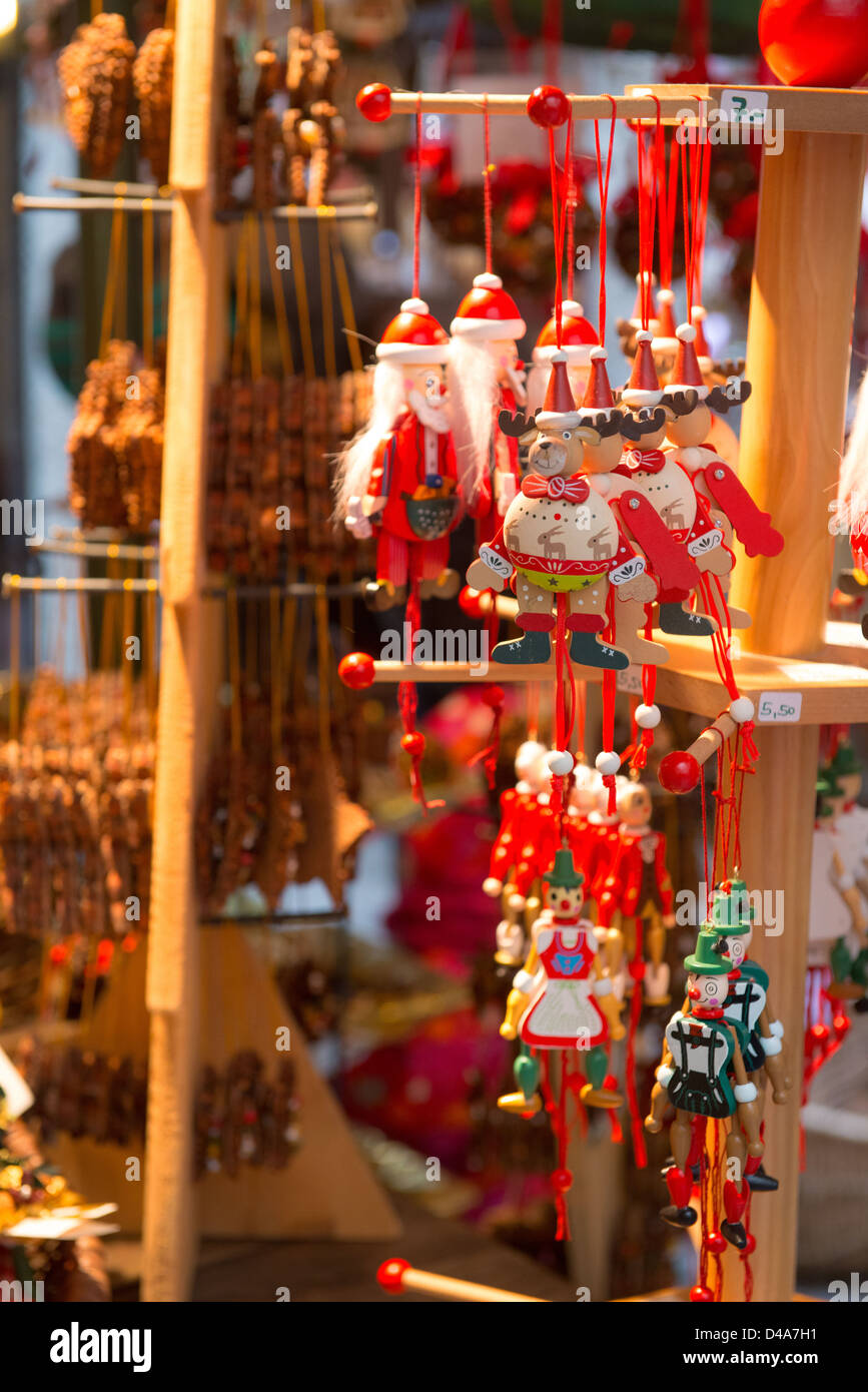 Souvenirs kiosk with toys, magnets and national austrian furnish on ...