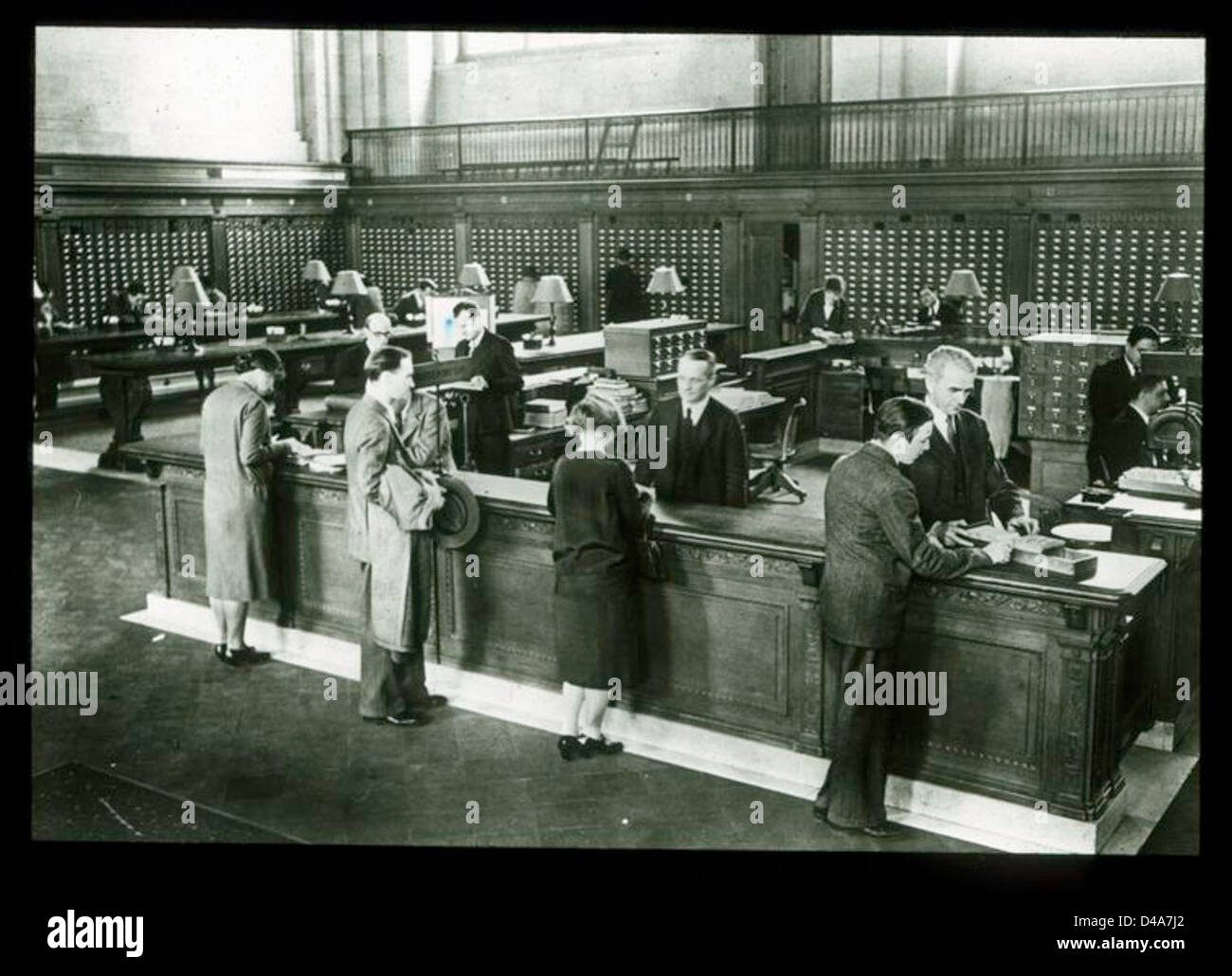 Public Library Reference Desk High Resolution Stock Photography and ...