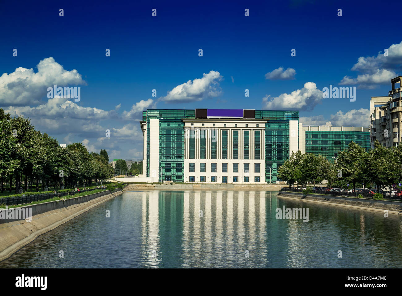 Bucharest National Library Stock Photo - Alamy