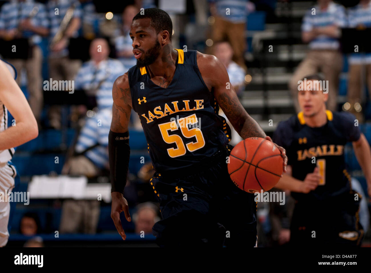 St. Louis, Missouri, USA. 9th March, 2013. Ramon Galloway (55) of the ...