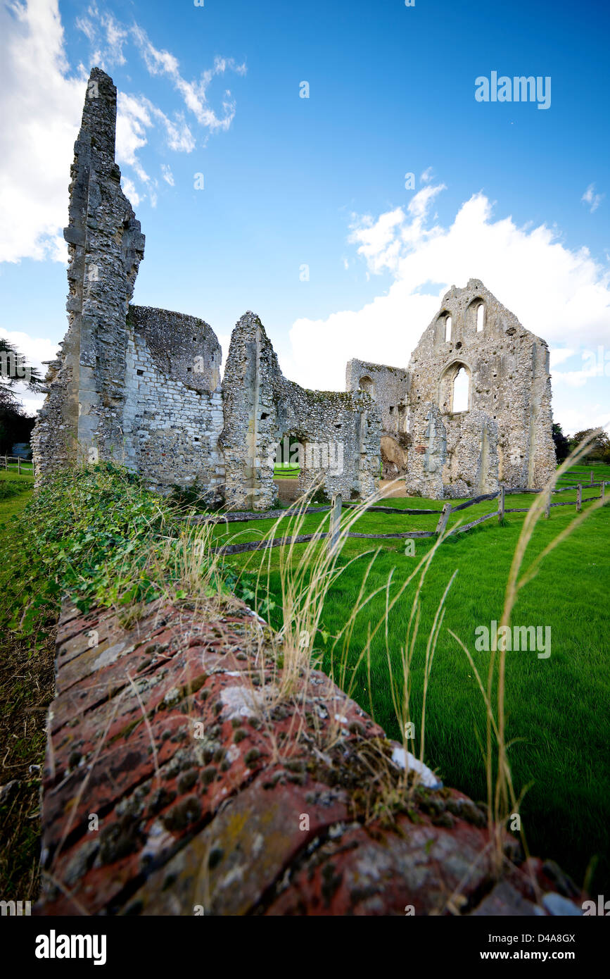 Boxgrove Priory West Sussex UK English Heritage Stock Photo - Alamy
