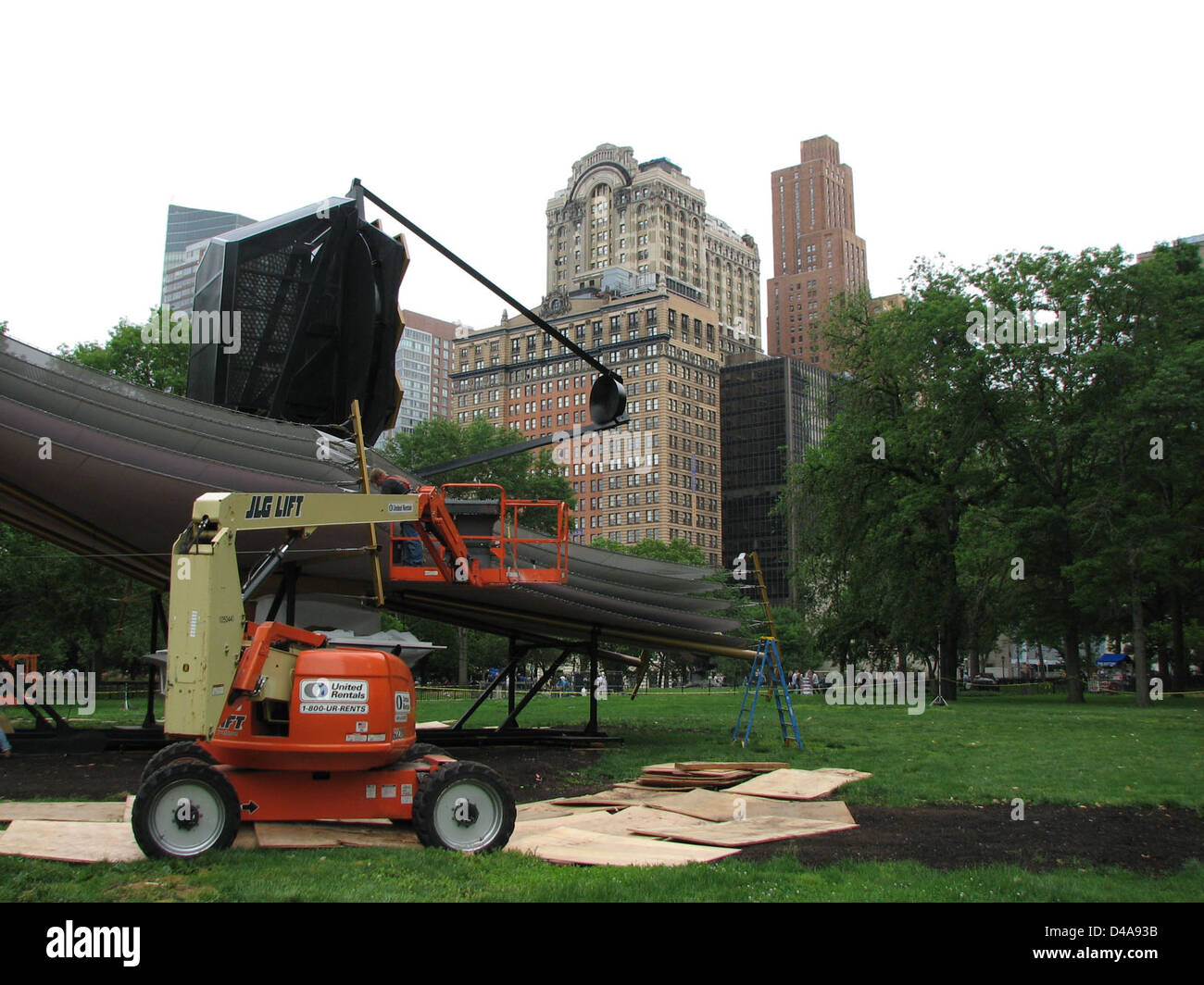 A full-scale model of the James Webb Space Telescope (JWST) was ...