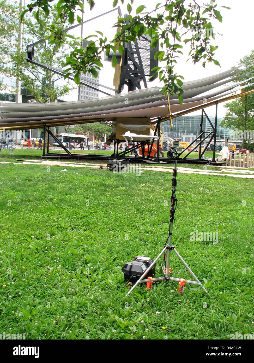 The full-scale model of the James Webb Space Telescope (JWST) was on ...