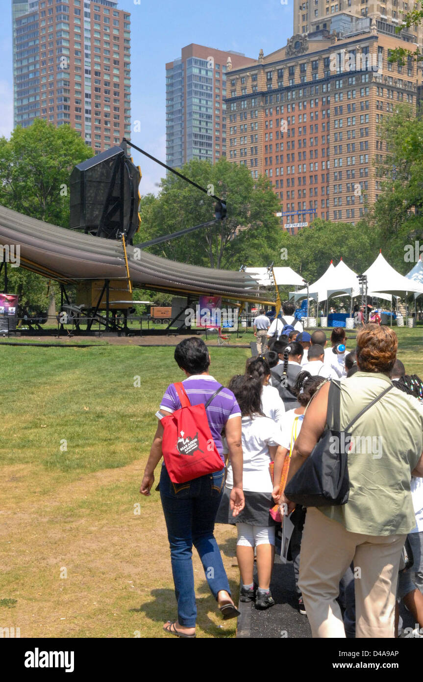 Full-scale model at the World Science Festival Stock Photo - Alamy