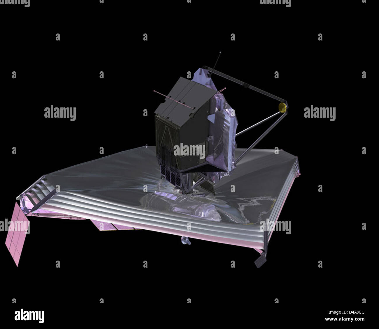An artist's impression of the James Webb Space Telescope, NASA's next ...