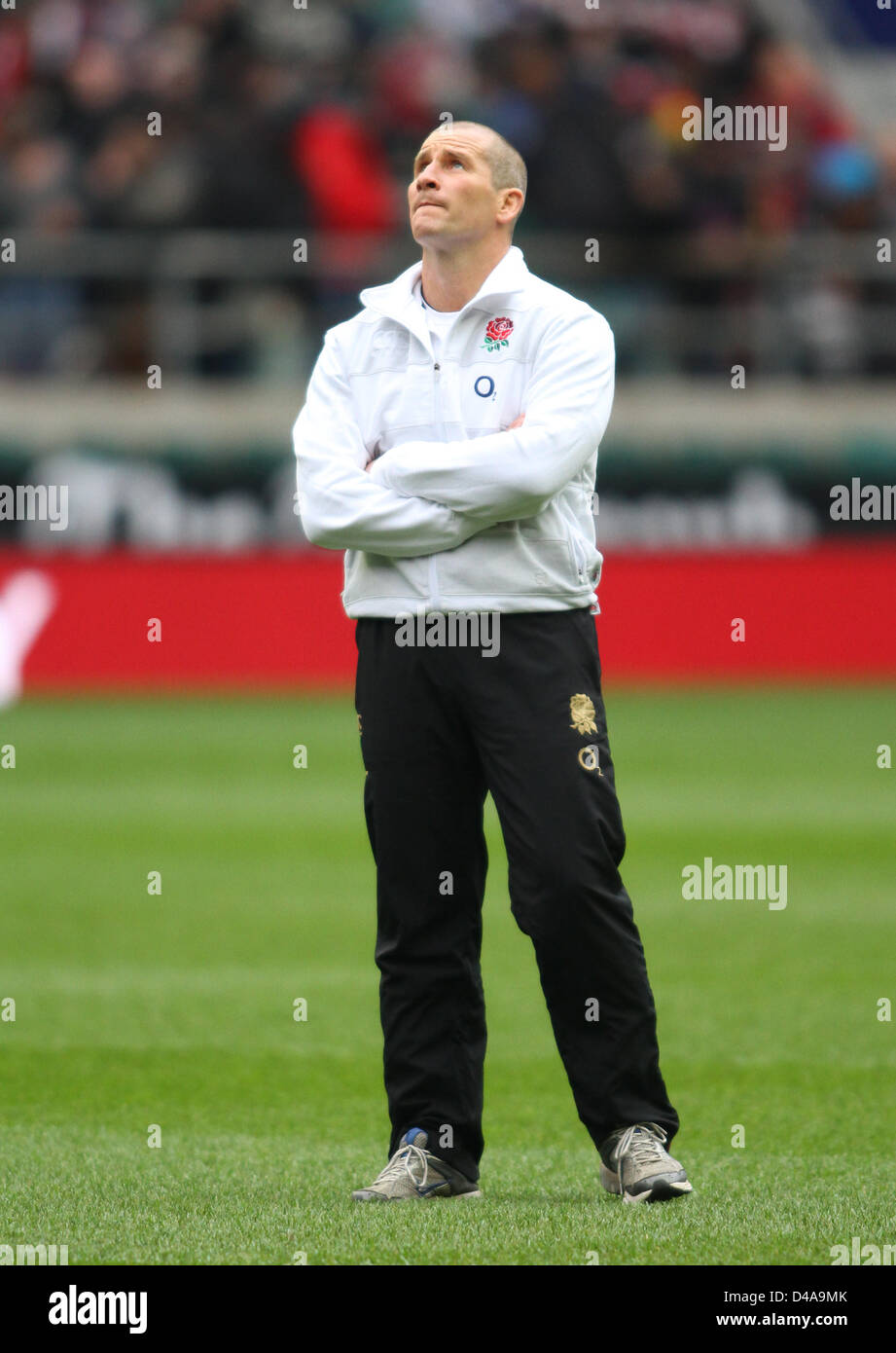 STUART LANCASTER ENGLAND HEAD COACH TWICKENHAM STADIUM LONDON ENGLAND ...