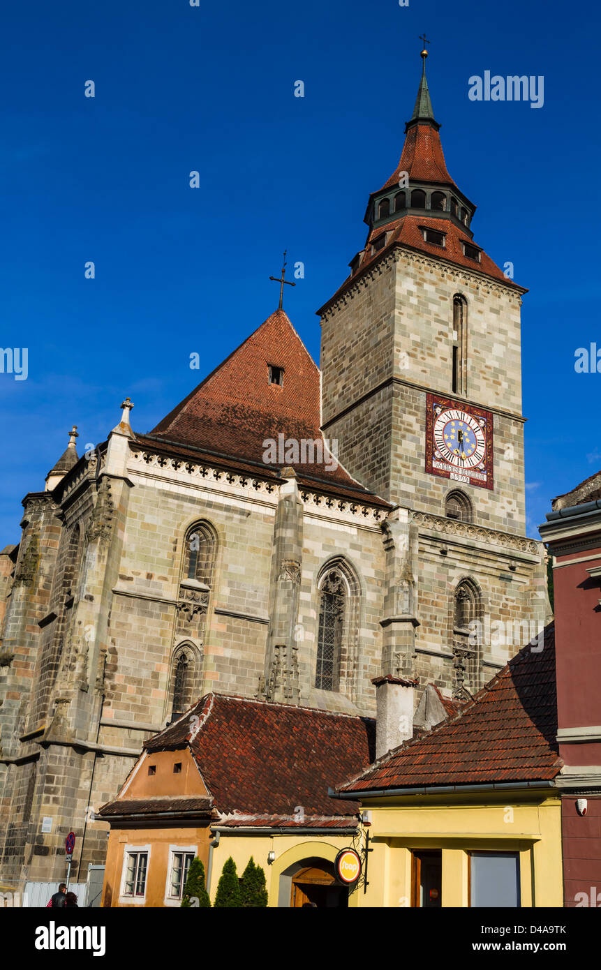 Brasov most important landmark, the Black Church, the largest Gothic in ...