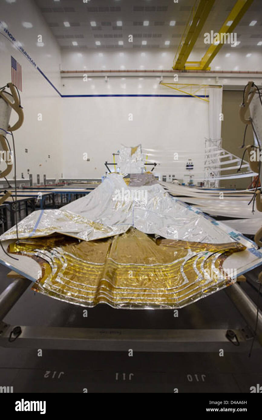 NASA tests the sunshield for the James Webb Space Telescope, a crucial ...