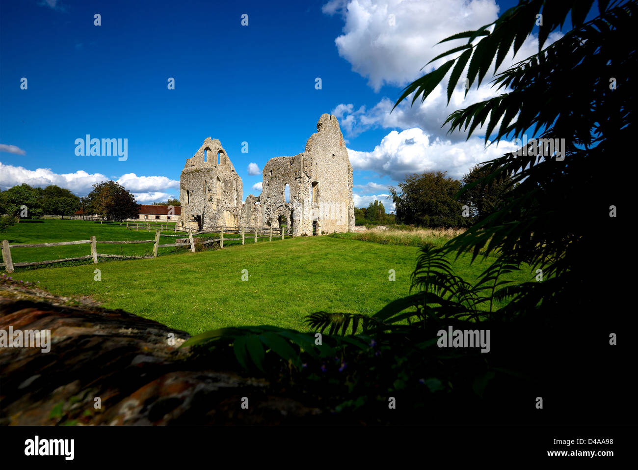 Boxgrove Priory West Sussex UK English Heritage Stock Photo - Alamy