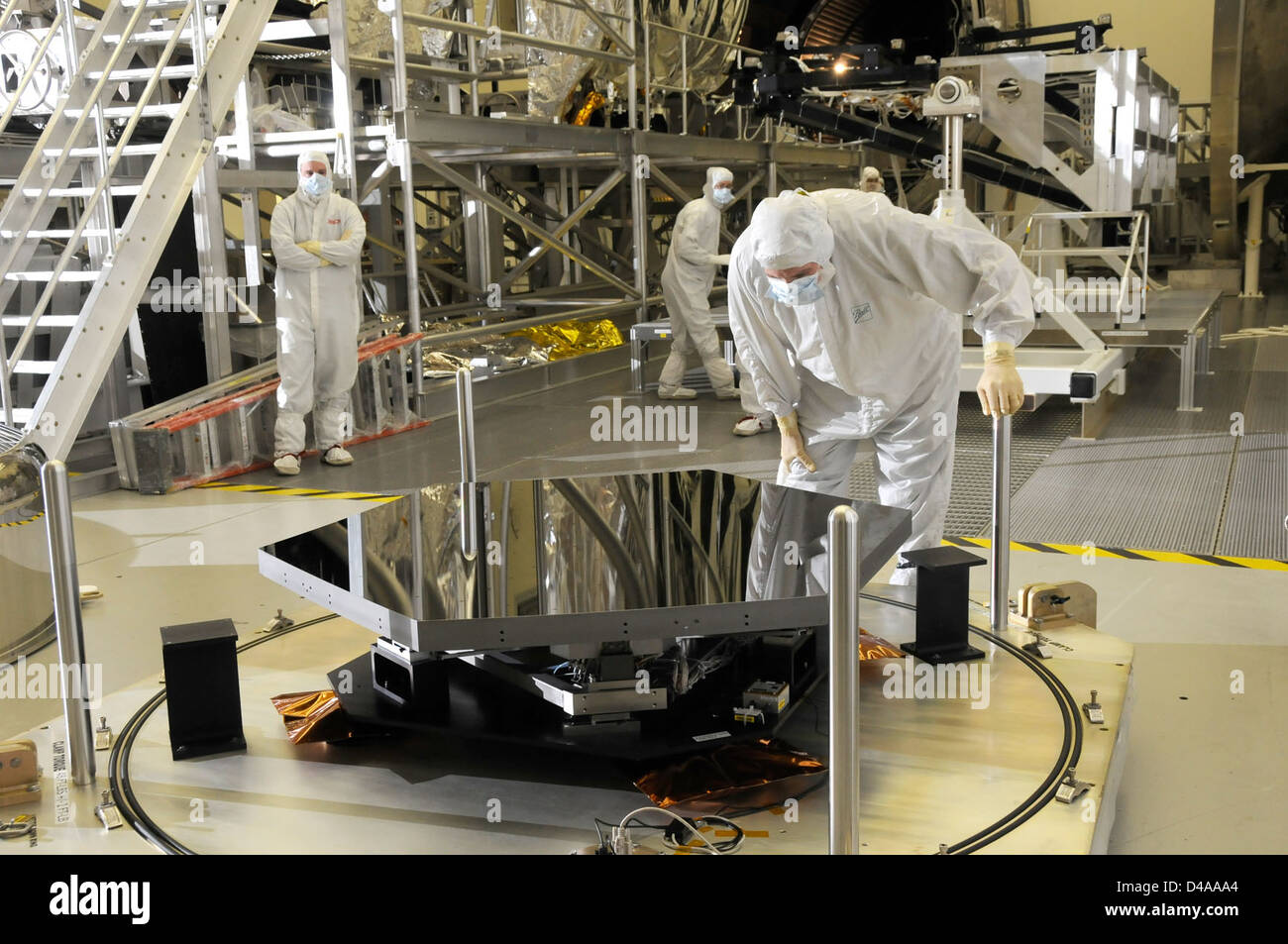 The mirrors of the James Webb Space Telescope (JWST) arrived at NASA's ...