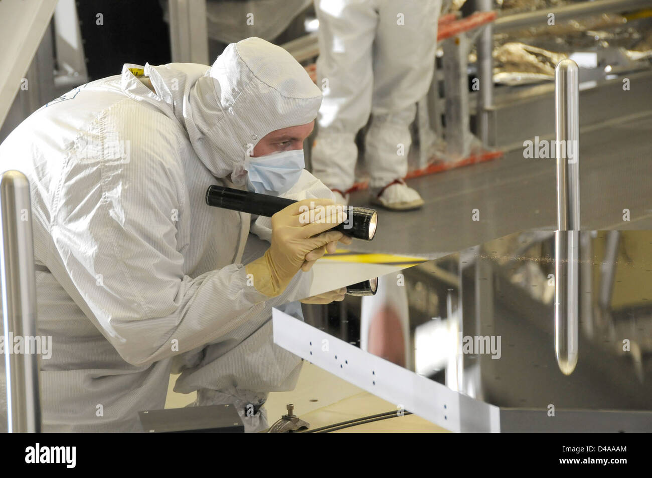 Webb's Mirrors Arriving at MSFC for Cryo Testing Stock Photo - Alamy