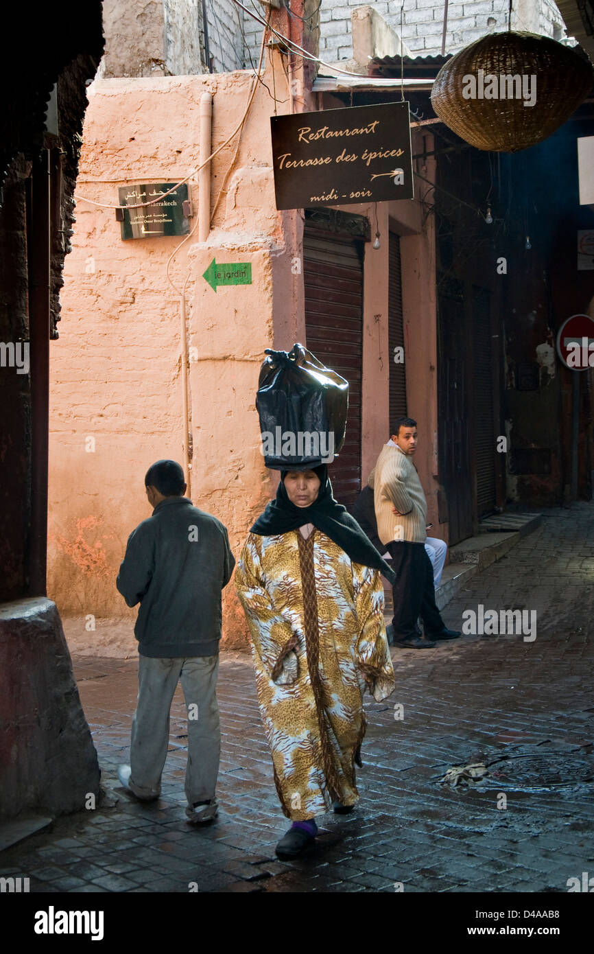 Morocco, Marrakech, daily life Stock Photo - Alamy