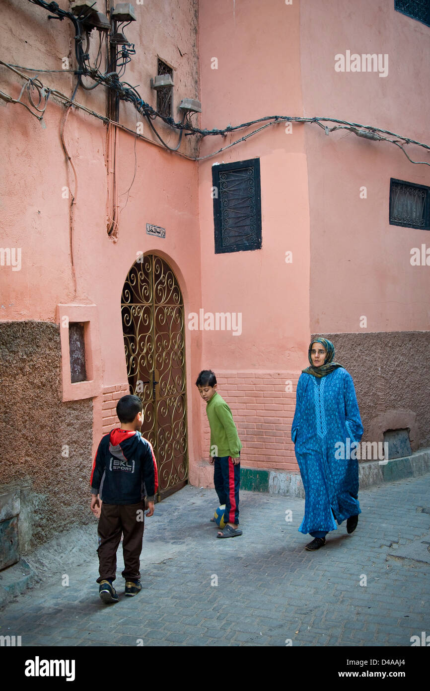 Morocco, Marrakech, daily life Stock Photo - Alamy