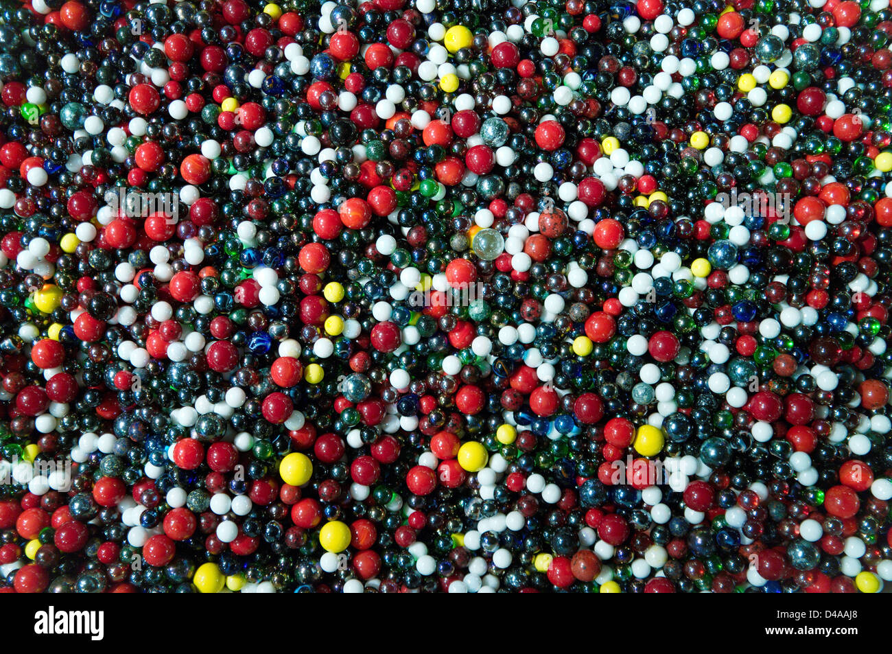 Marbles in different colors Stock Photo - Alamy