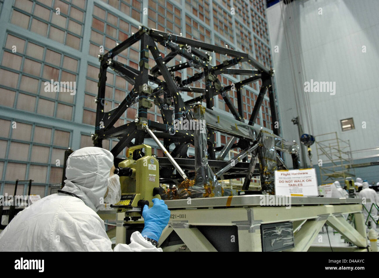 The Integrated Science Instrument Module (ISIM) structure is part of ...