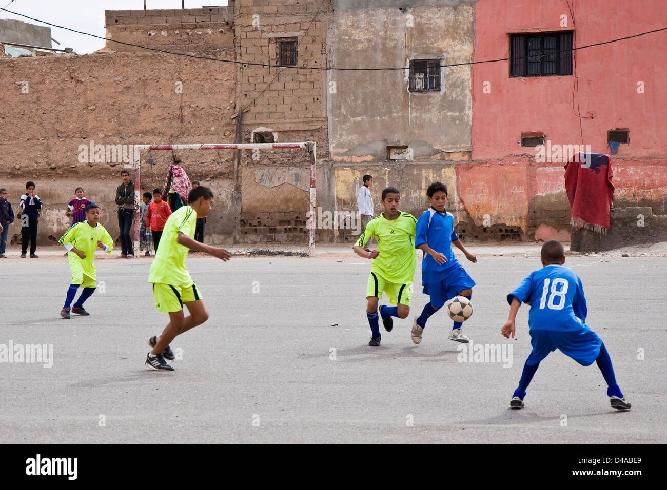 Football marrakech morocco game hi-res stock photography and images - Alamy