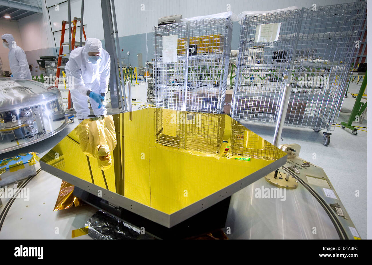 The JWST primary mirror segment engineering design unit is displayed ...